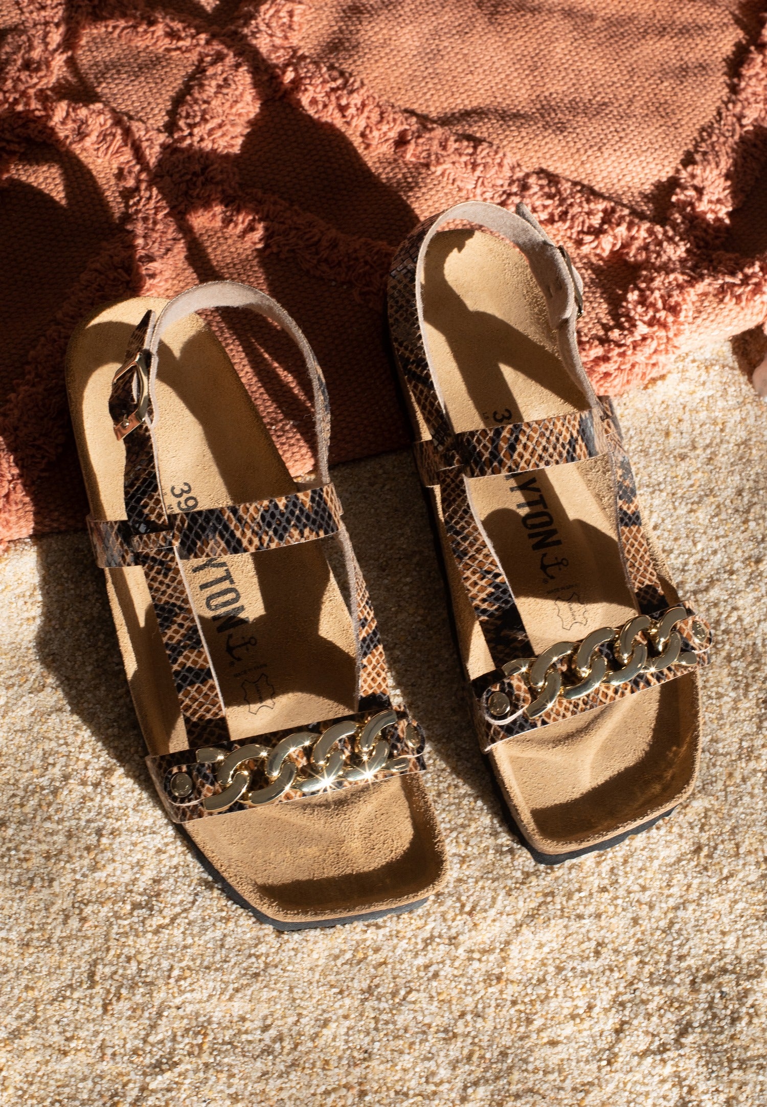 Sandales Ramatuelle Python Multi-Brides Bayton femme